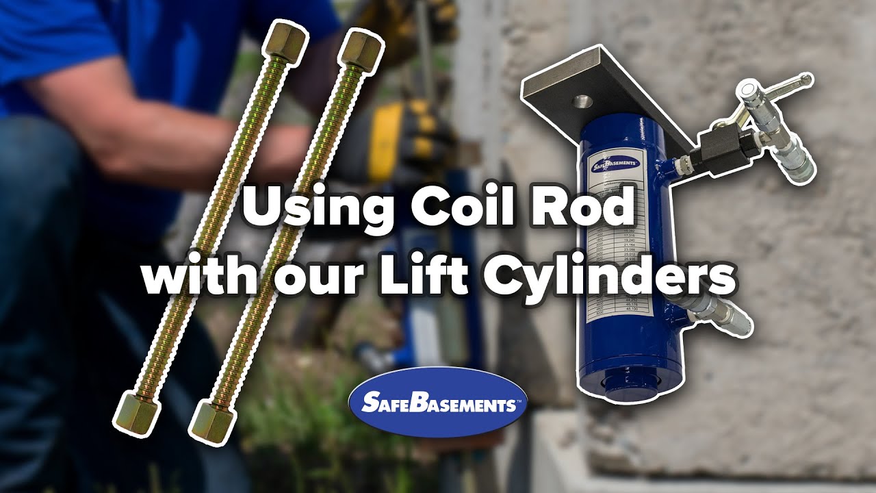 Using Coil Rod For Our Lift Cylinders - YouTube