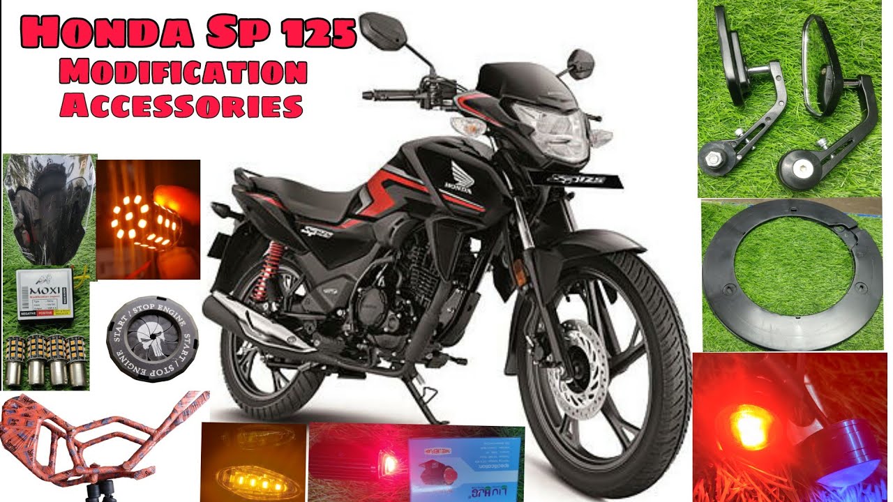 Honda sp125 modification accessories easy installation| cheapest price ...