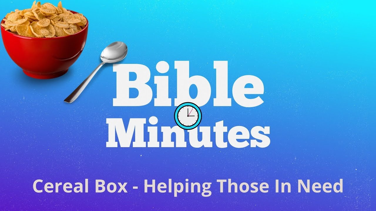 Cereal Box Object Lesson - YouTube