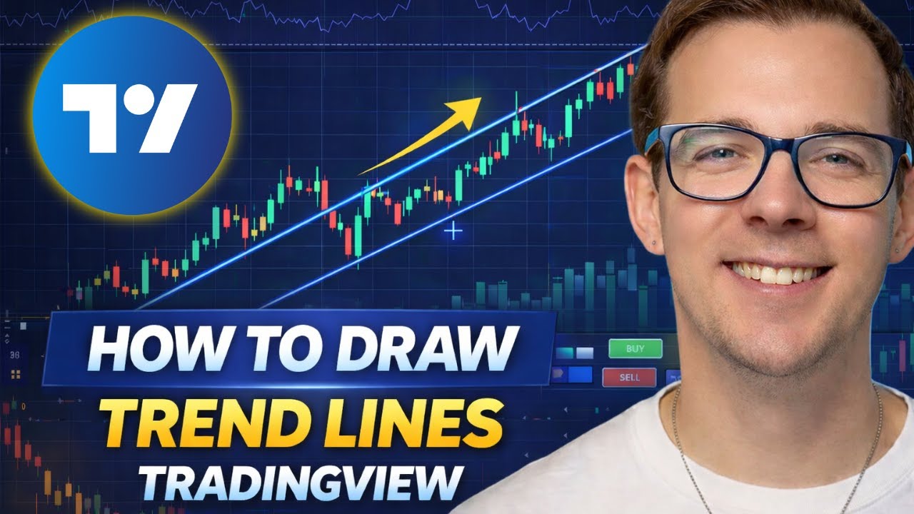 How To Draw Trend Lines Tradingview - YouTube