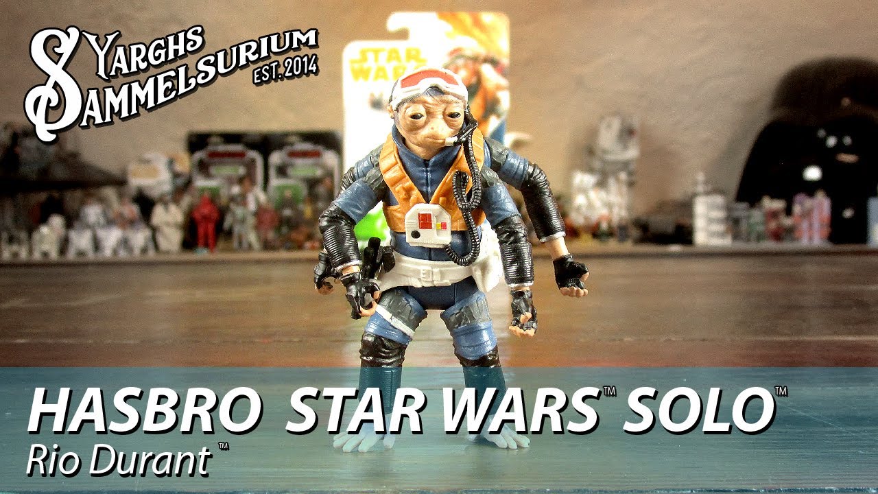 Review HASBRO Star Wars SOLO - Rio Durant - Unboxing deutsch - YouTube