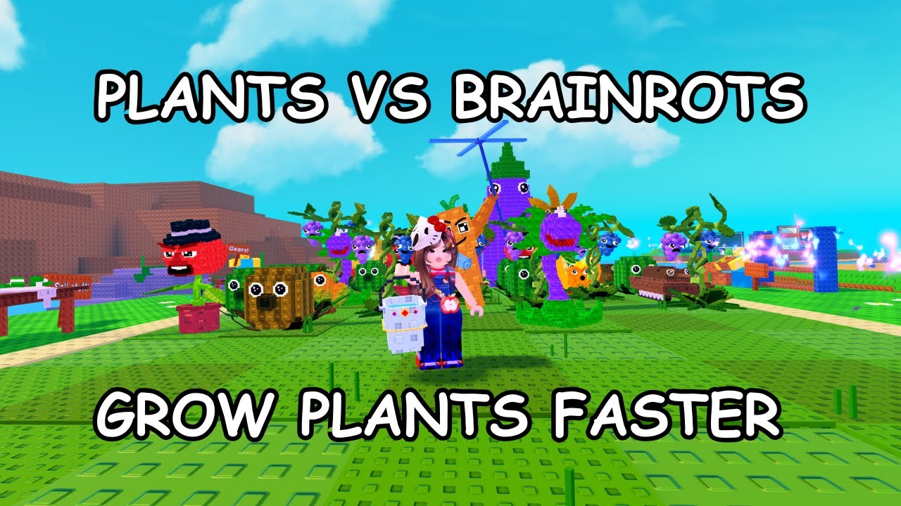 Grow Faster Now - How to Speed Up Plants in Plants vs Brainrots ...