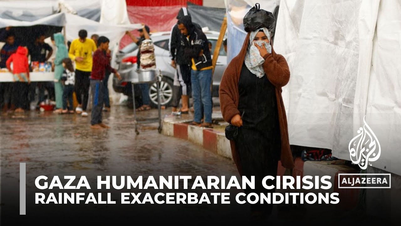 Gaza humanitarian crisis: Cold weather and rainfall exacerbate ...