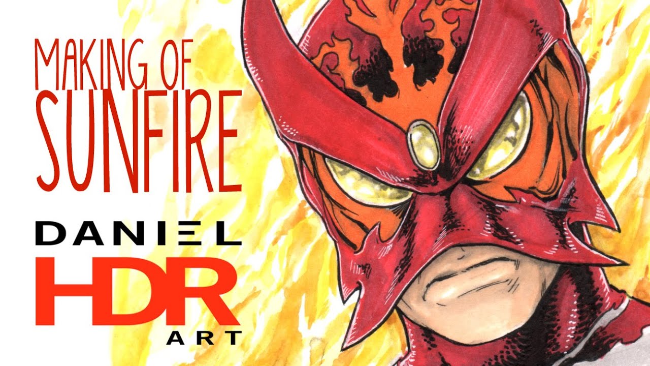 Making of SUNFIRE | Daniel HDR Art - YouTube