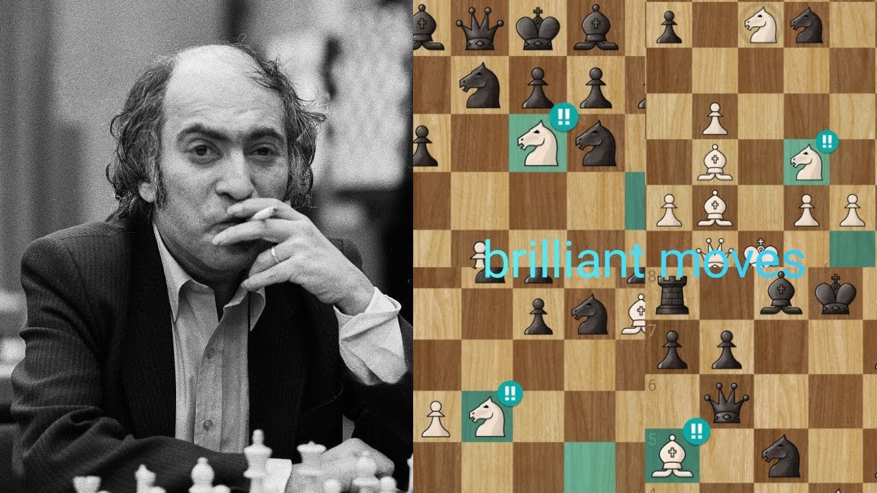 Mikhail Tal VS Lembit Antsovich ll Mikhail Tal means Sacrifices - YouTube