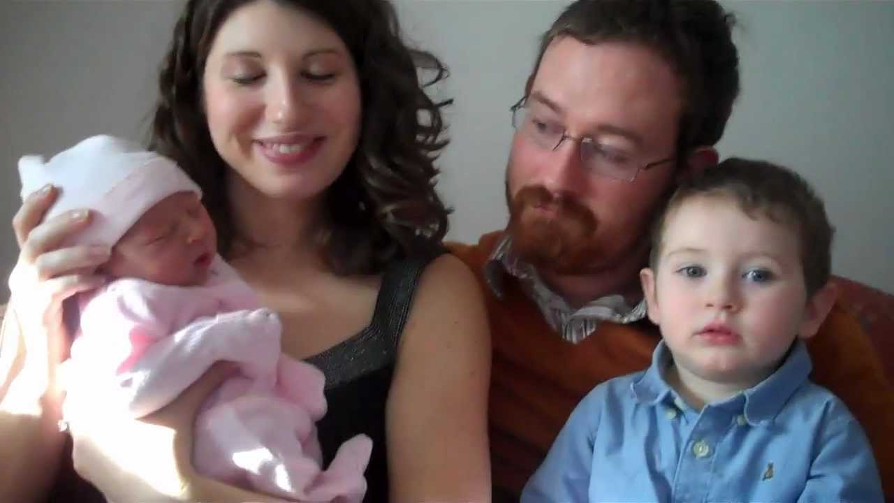 Baby Gabrielle Isabelle makes her entrance! - YouTube