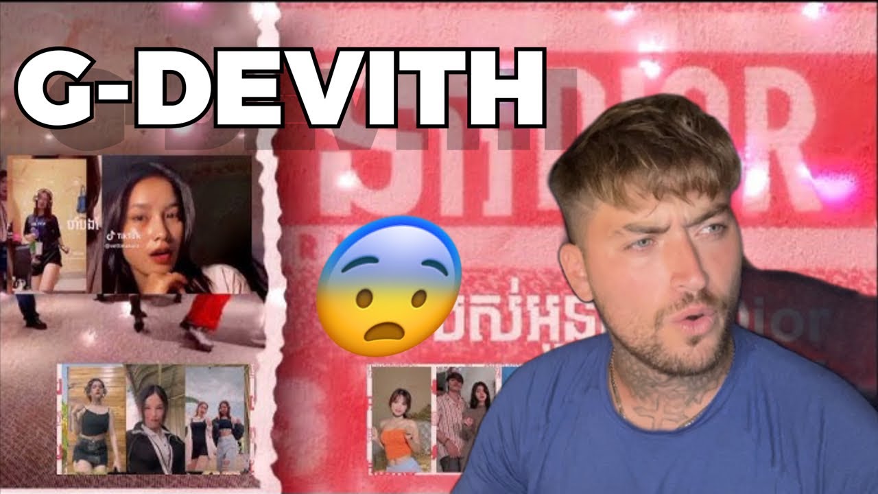 G-Devith 🇰🇭 - នារី Dior | Official Lyric Video (REACTION) - YouTube