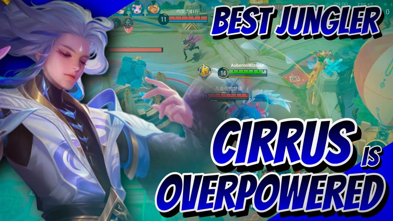 Jungle Cirrus Is Overpowered | Level 15 in 9 Mins | Jungle Gameplay ...