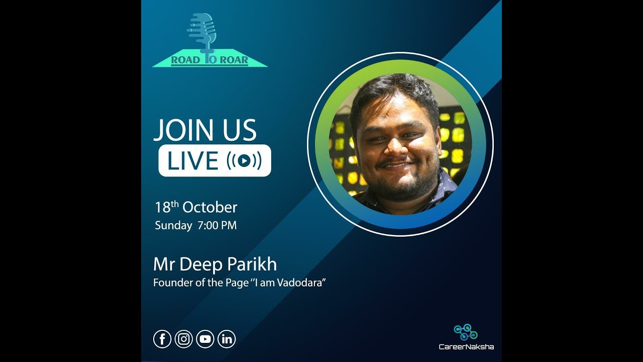 Road To Roar | Episode 10 - Deep Parikh, Media Professional, Founder I ...