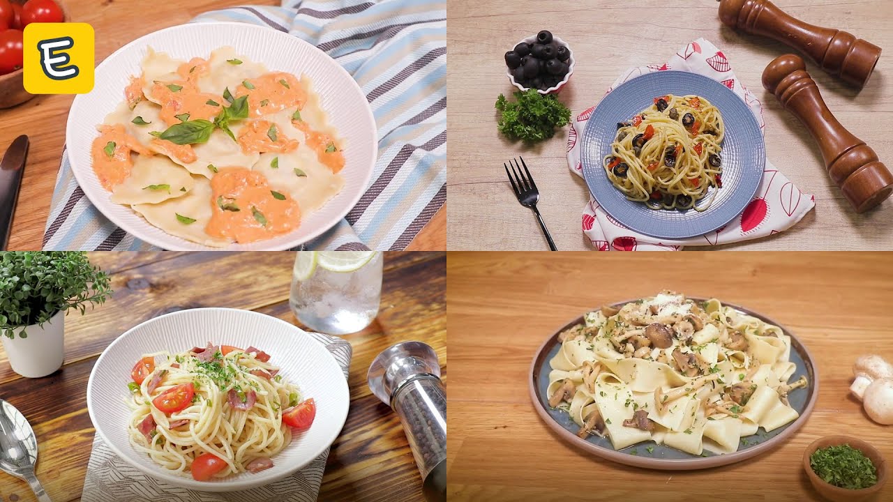9 RESEP PASTA ALA RESTORAN - YouTube