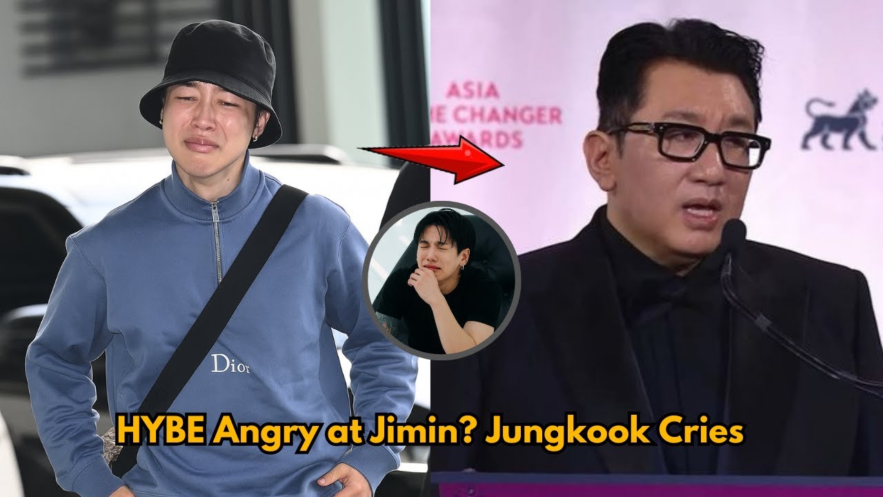 HYBE Angry with Jimin? Jungkook Can't Hold Back His Tears After This ...