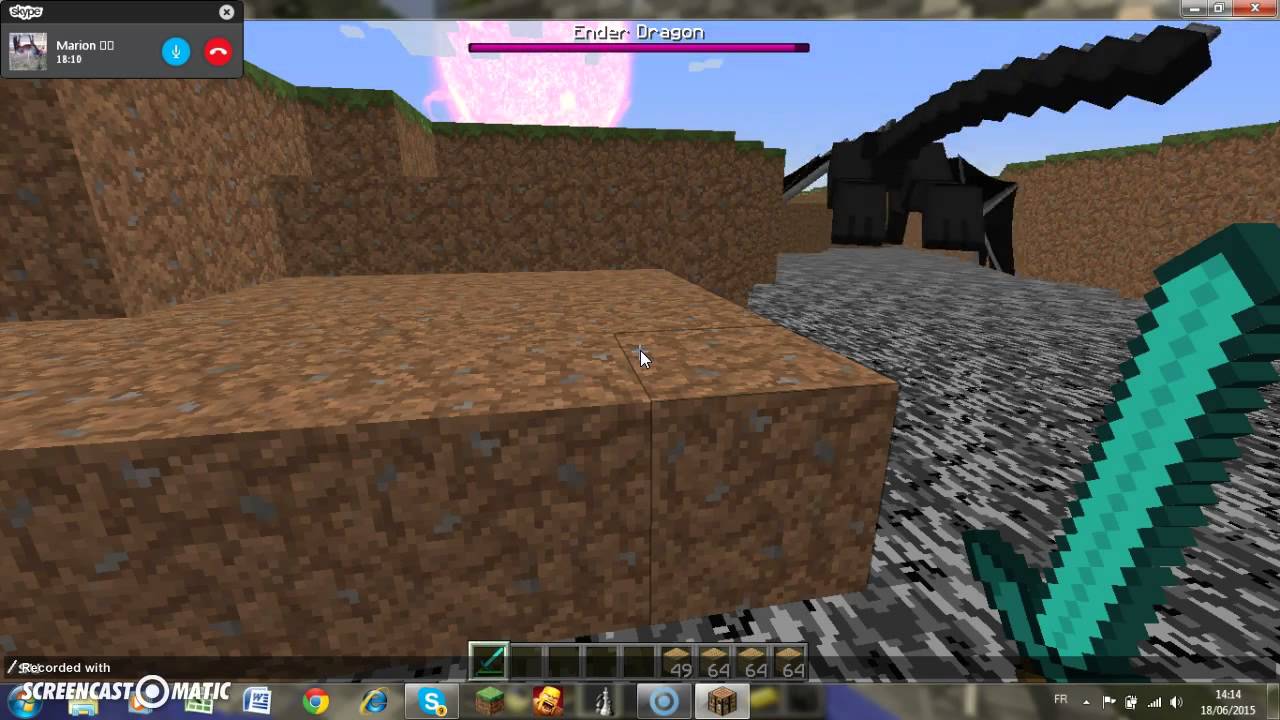 Comment faire apparaitre un monstre sur minecraft - YouTube