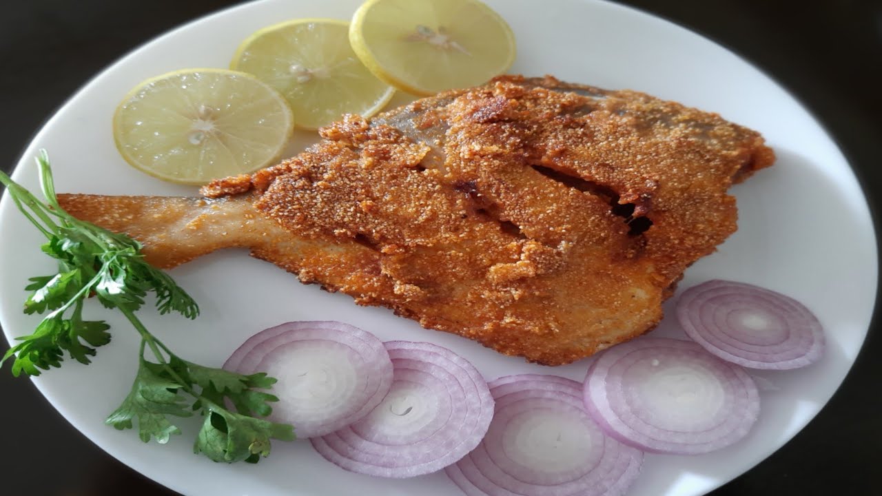 Pomfret Fry Recipe / Fish Fry / Fish Recipes - YouTube