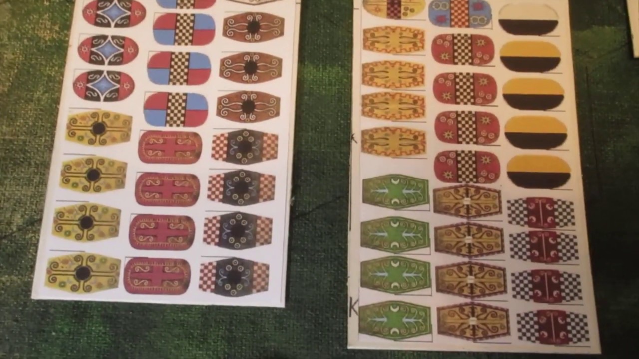 102 28mm Gallic Shields - YouTube