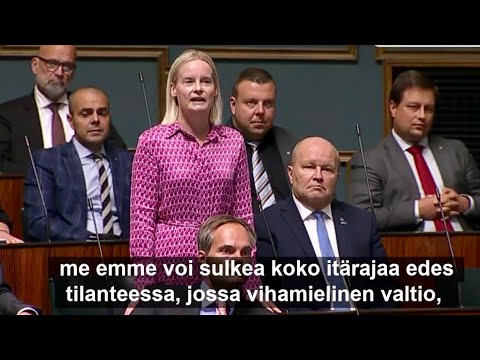 Marin närkästyy Purran kysymyksestä