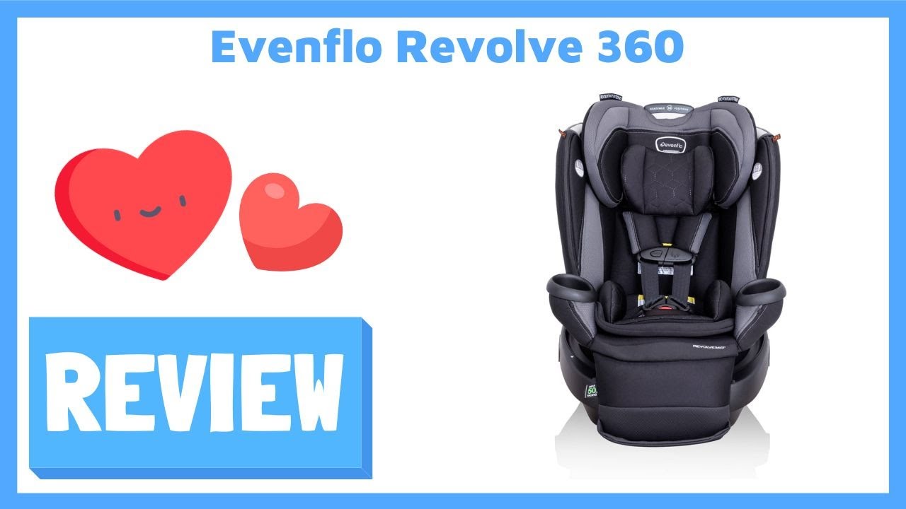 Evenflo Revolve 360 Convertible Car Seat Review - YouTube