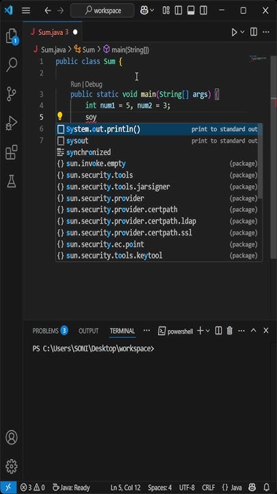 Java Program To Add Two Numbers Shorts Java Javaforbeginners