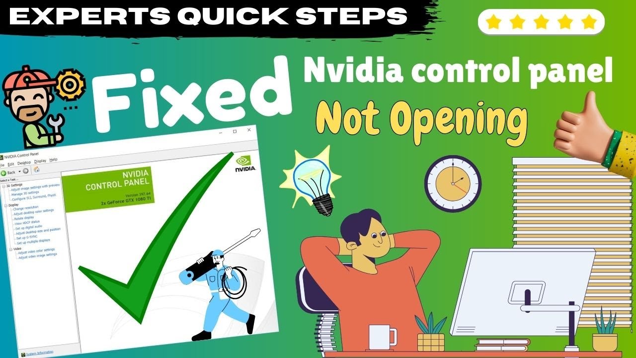 Nvidia Control Panel Not Opening 2025 Nvidia Display Settings Are nvidia-control-panel-not-opening-2025-nvidia-display-settings-are