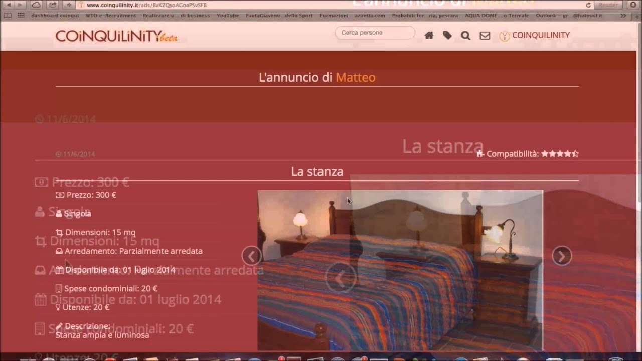 Coinquilinity - Trova il coinquilino ideale - YouTube