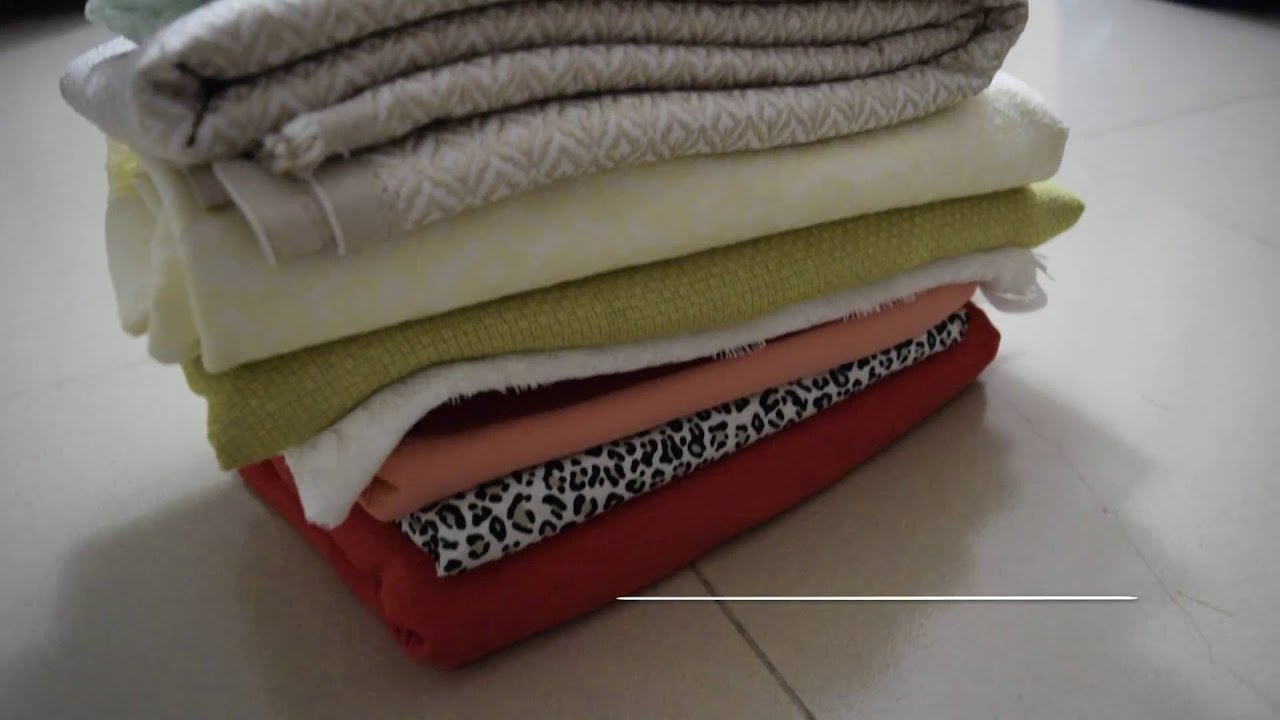 Fabric haul! - YouTube