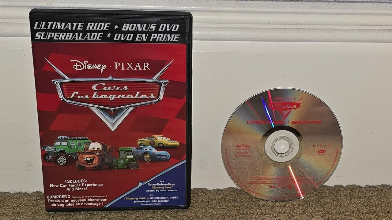 Cars Ultimate Ride Bonus DVD Walkthrough 4:3 Display (2007) - YouTube