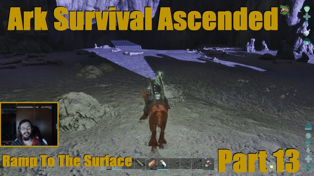 Ark Survival Ascended: Building The Entire Super Massive Ramp [Part 13 ...