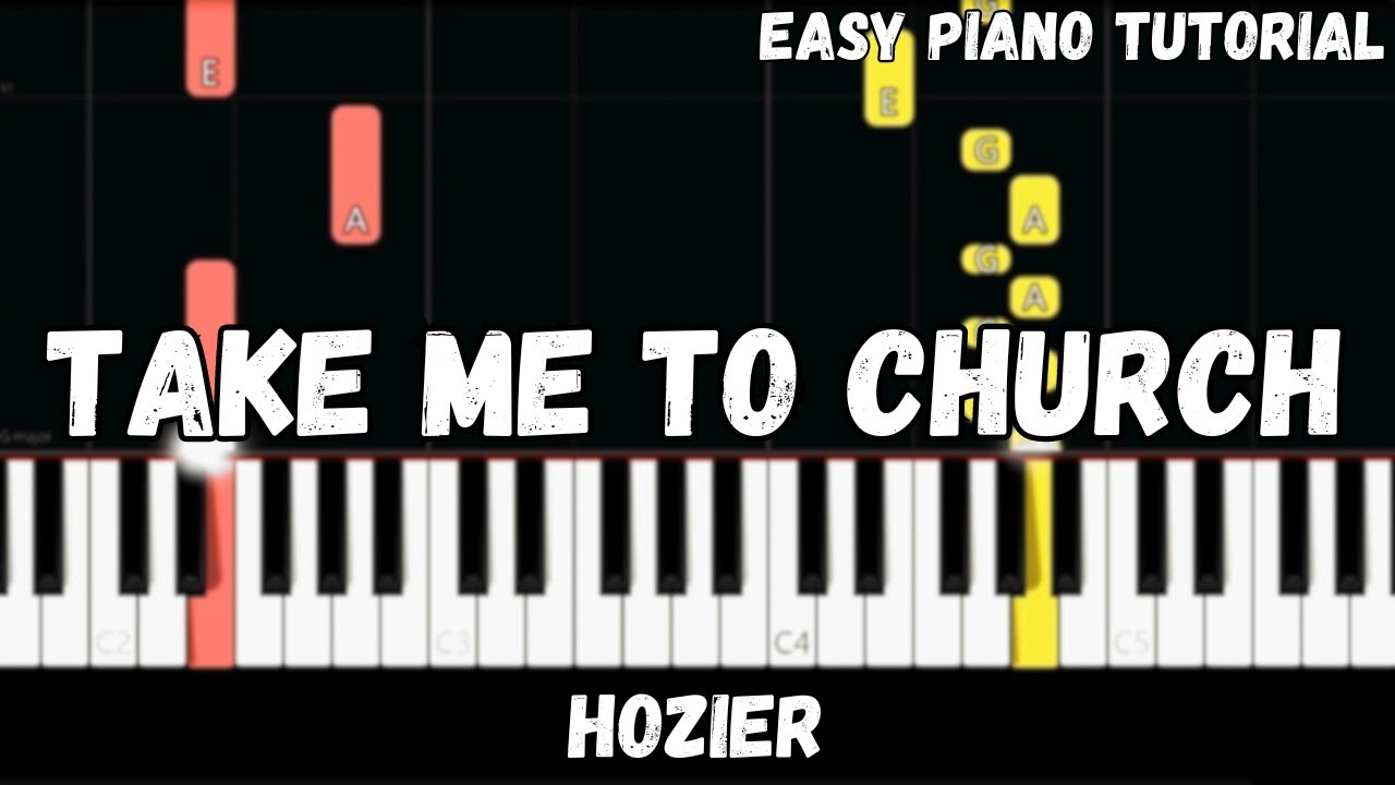 Hozier - Take Me To Church (Easy Piano Tutorial) - YouTube