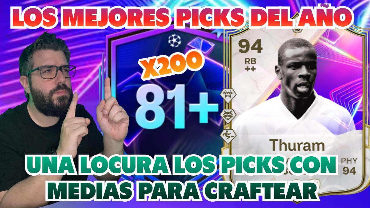 😮 LOS MEJORES PLAYER PICKS DE FC 25 ESTAN ROTISIMOS! ABRO 200 PLAYER ...