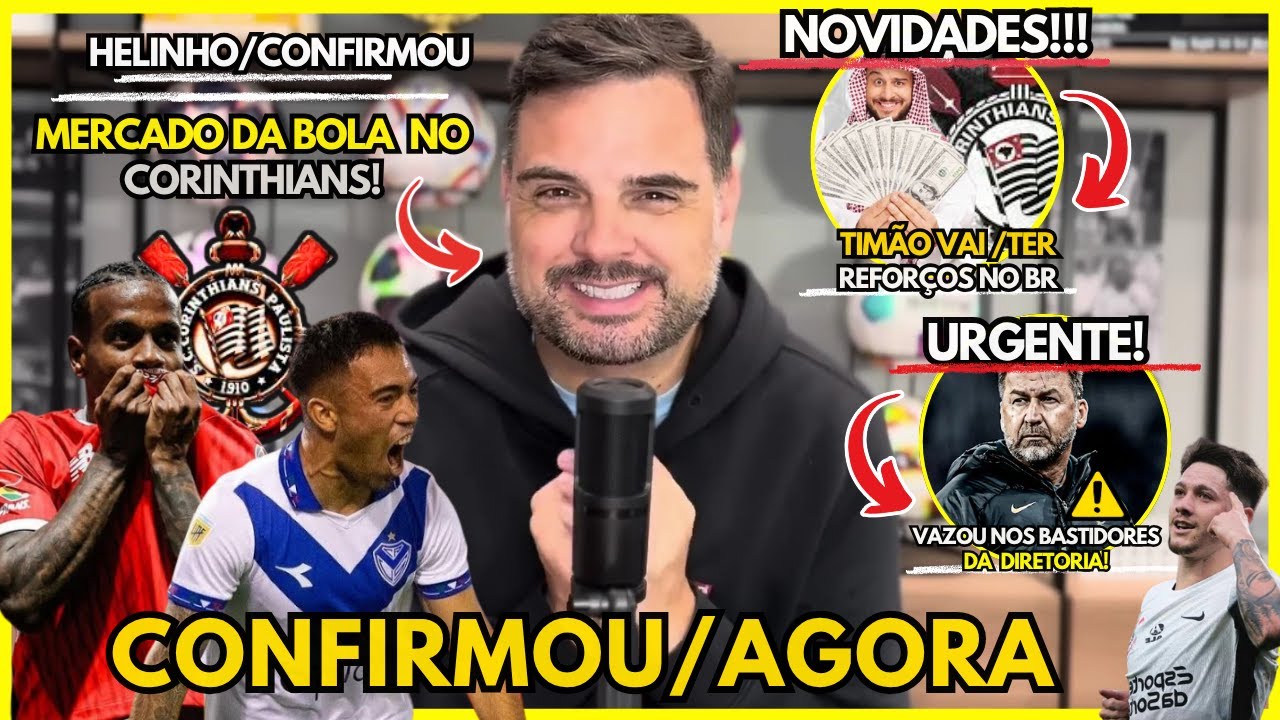 EXCLUSIVO; CONFIRMADO AGORA NO CORINTHIANS/PRESIDENTE SURPREENDE A ...