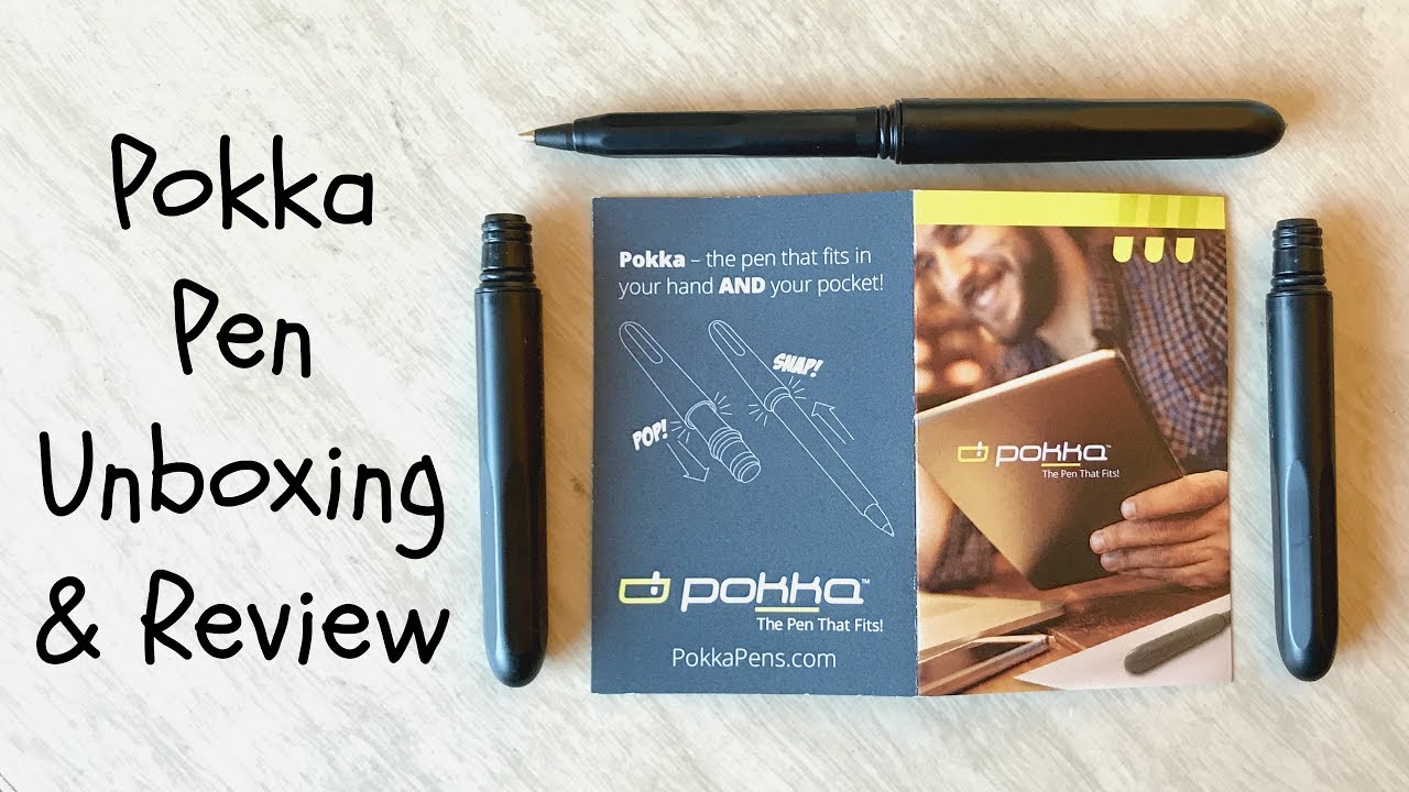 Pokka Pen Unboxing and Review - YouTube