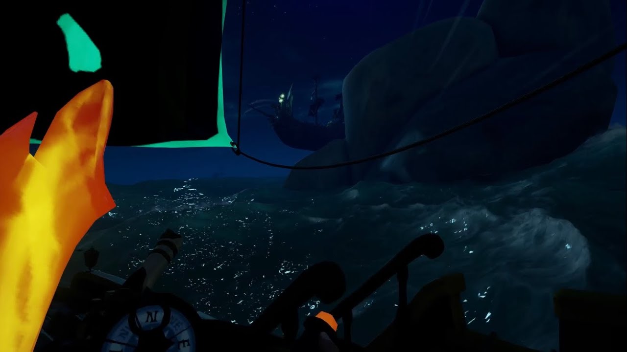 Flying skelly Gallion - YouTube