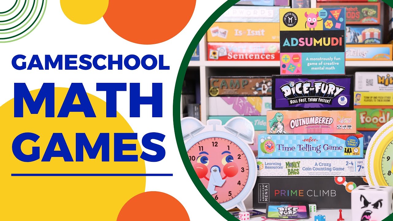 Gameschooling Math | Math Games for Your Homeschool - YouTube