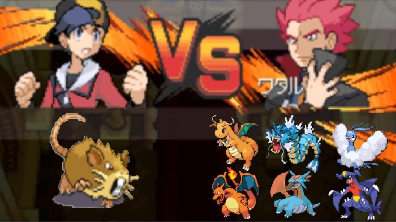 【ポケモンHGSS】ラッタ一匹でクリアする part34 VS ワタル（チャンピオン）（チャレンジ） - YouTube