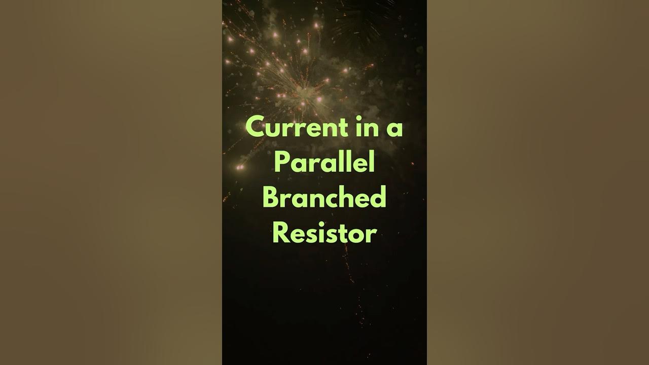 How to Find Current Through a Parallel Resistor | Series-Parallel ...