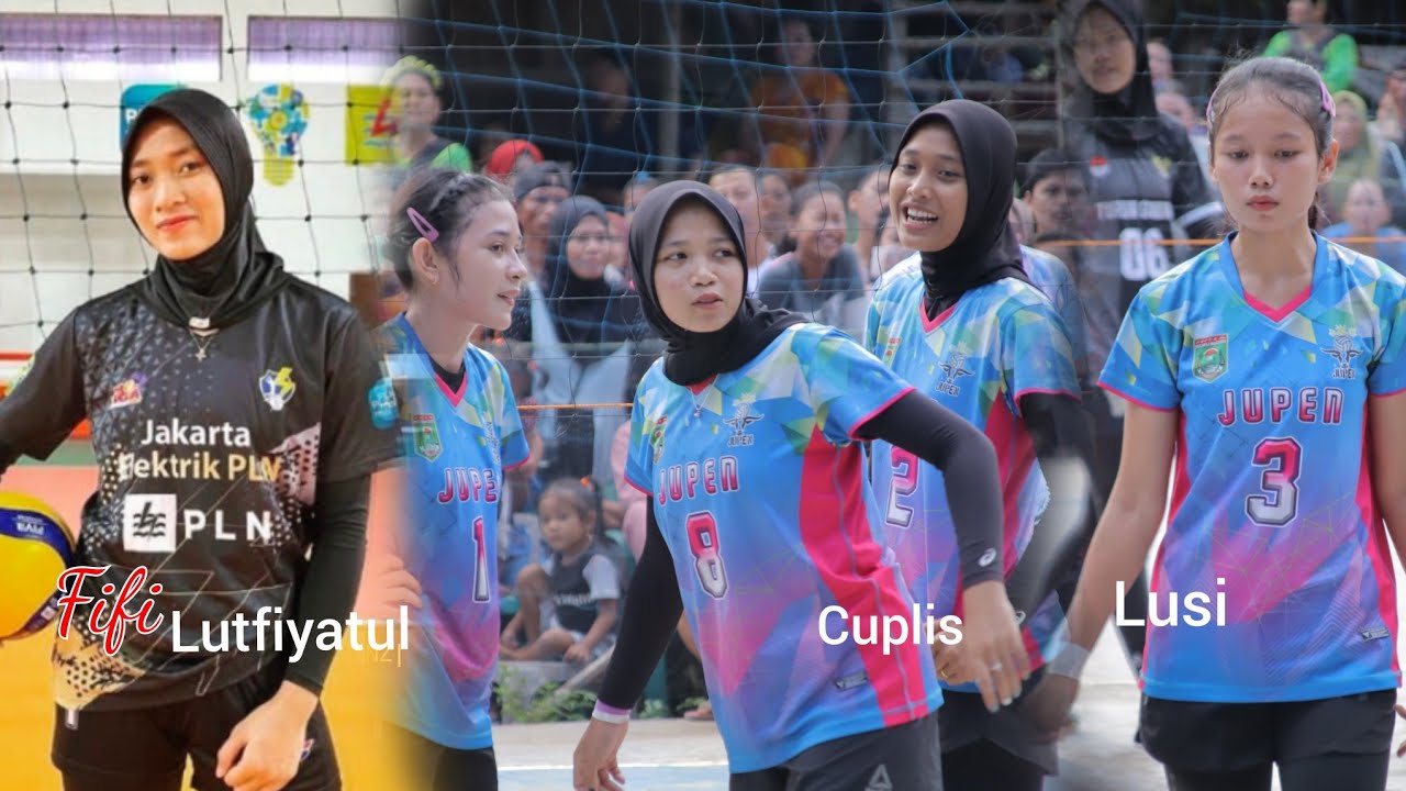 LUTFIYATUL FIFI Proliga Jakarta Elektrik PLN. DI BUAT PANIK CUPLIS ...