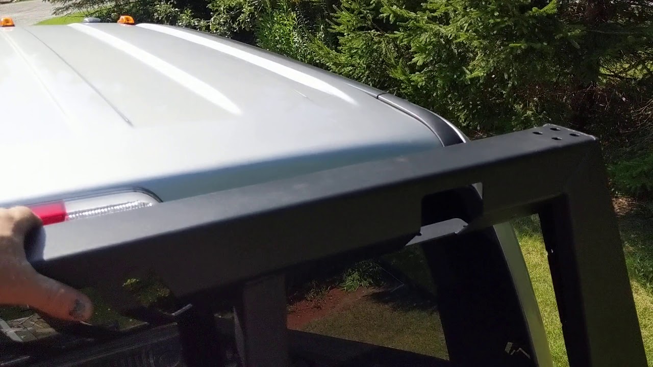 Fab Fours headache rack, 2019 F250 Ford 4x4 Super Duty - YouTube