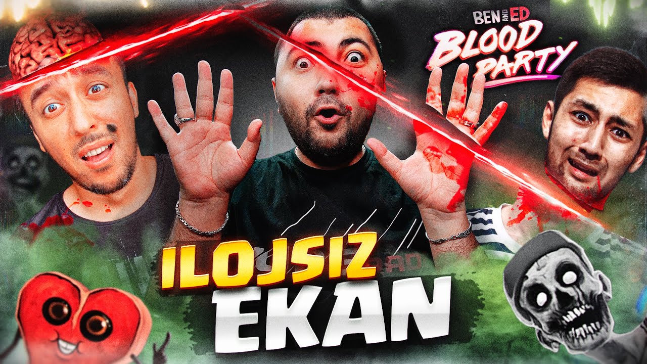 BEN AND ED: BLOOD PARTY / ILOJSIZ EKAN #22 / UZBEKCHA LETSPLAY - YouTube