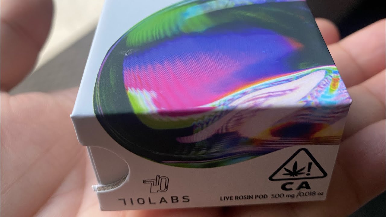 Strain review: 710 labs half gram pod (bootylicious) - YouTube