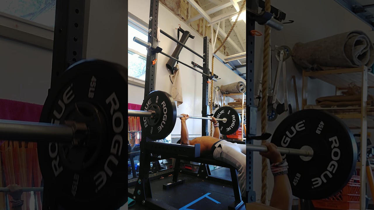 4x2 bench 145lbs @125 lbs bodyweight - YouTube