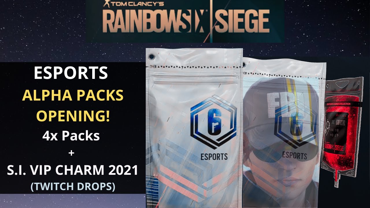 Rainbow Six Siege Esports Packs Opening - (4x) - YouTube