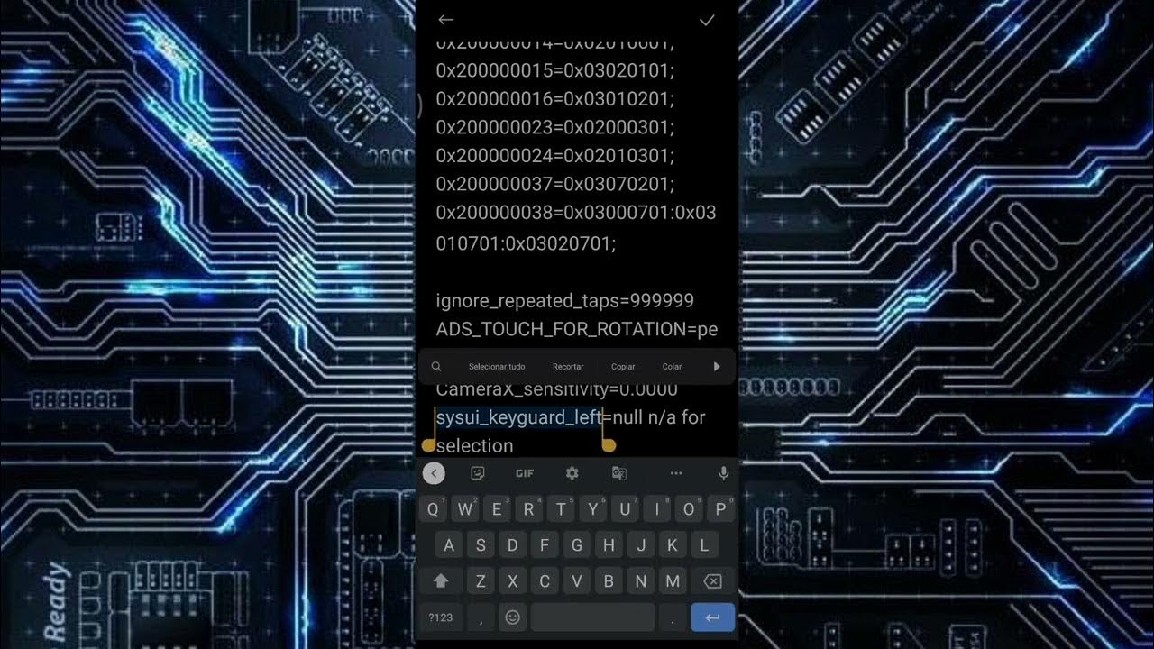 MELHORES COMANDOS SETEDIT TOUCH FAST🎯 / REGEDIT MOBILE / MACRO MOBILE SET EDIT - YouTube