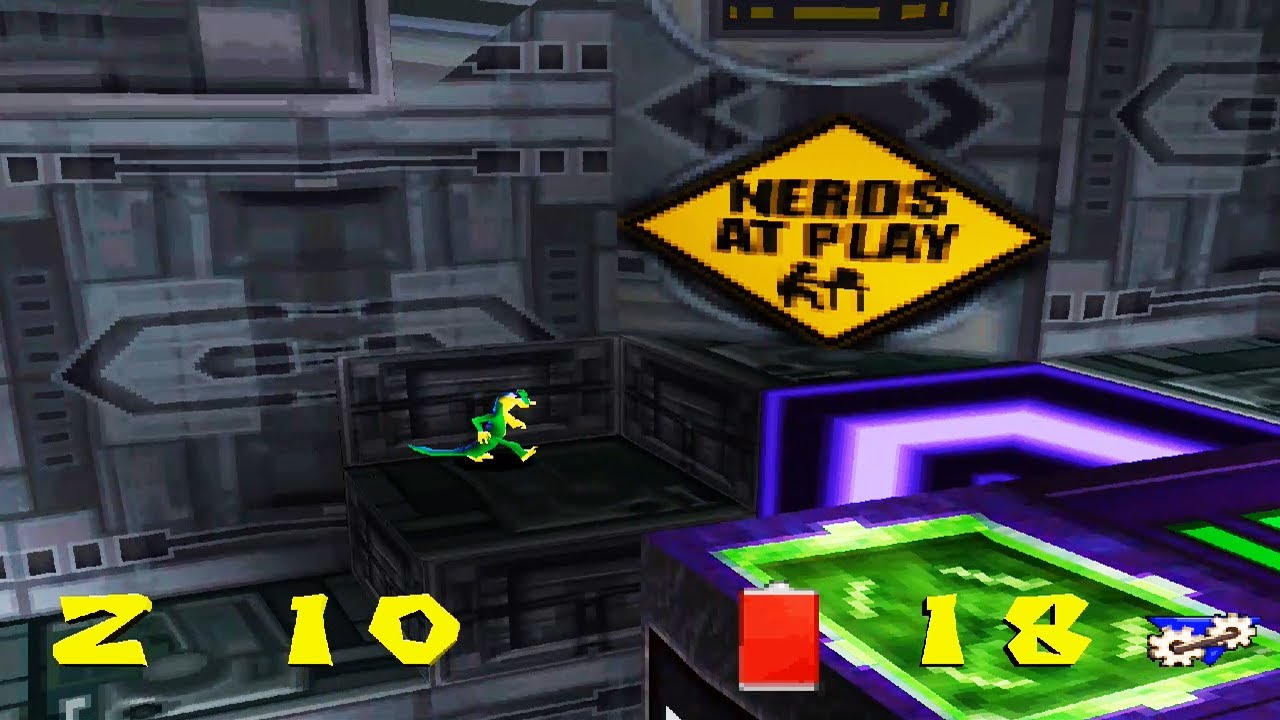 Gex Enter the Gecko [PS1] - Chips and Dips (Gold remote) #27 - YouTube