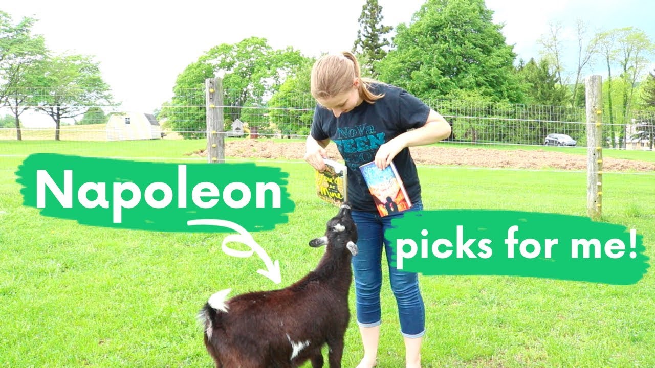 My Goat Picks My May TBR! - YouTube