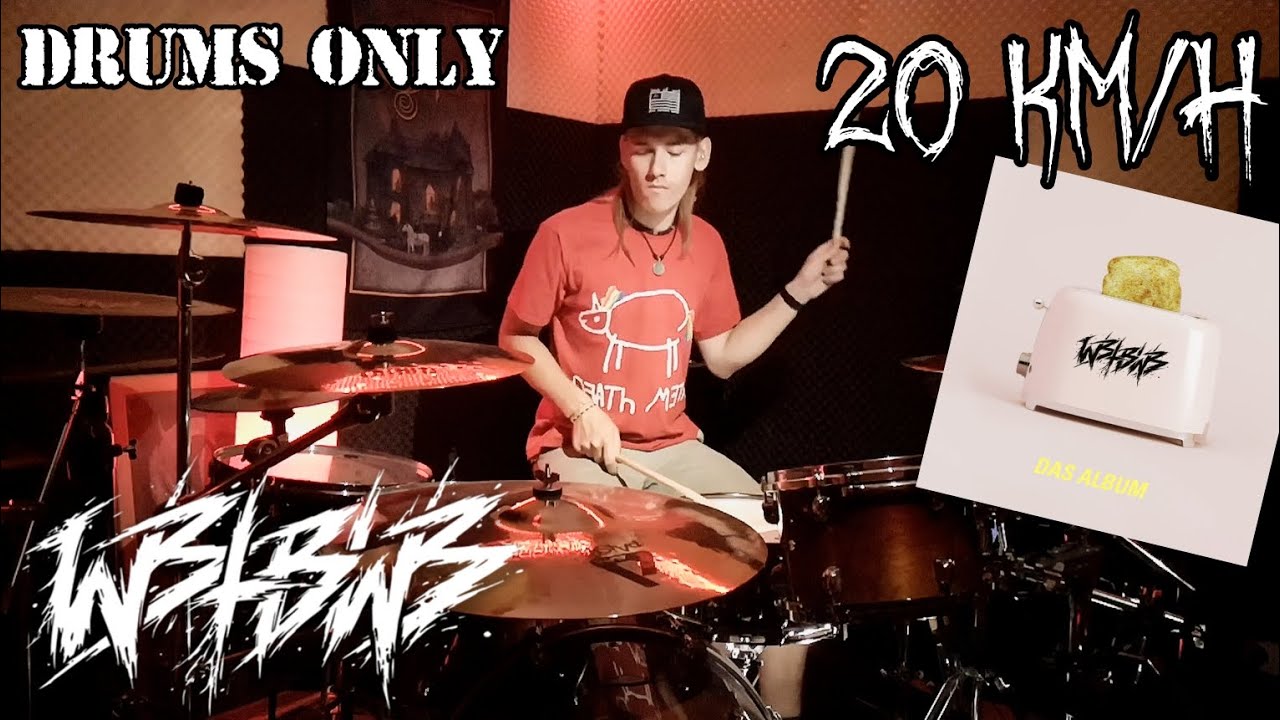 WBTBWB - 20 km/h (Drums Only) | The Kiwi 666 - YouTube