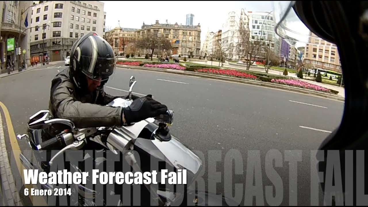Ducati Diavel: Weather Forecast (Epic) Fail - YouTube