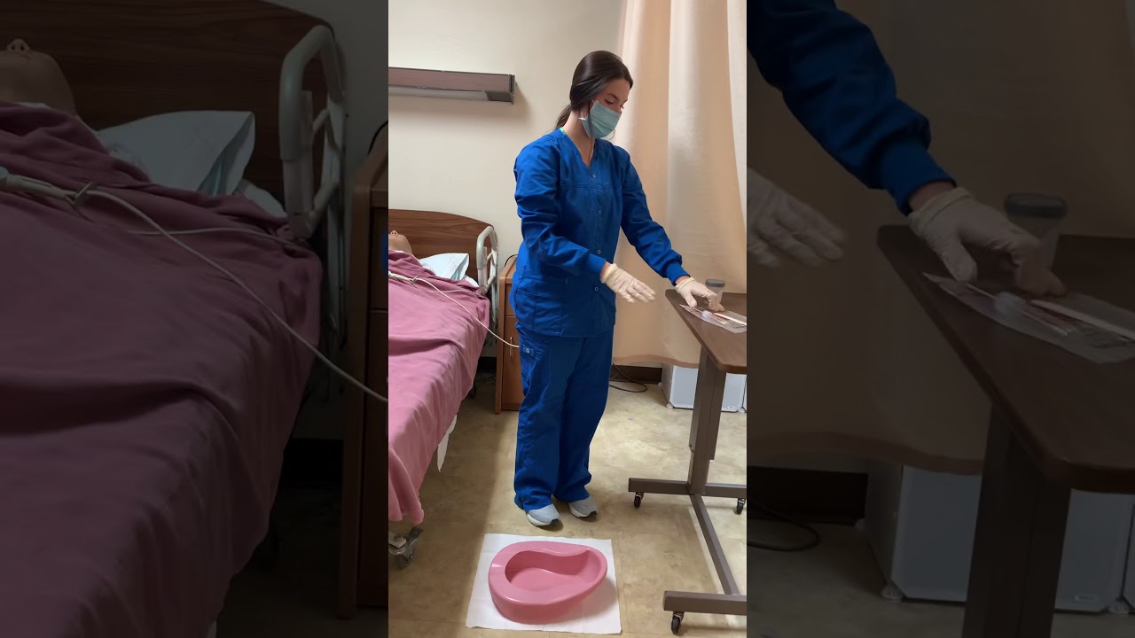 Bedpan, suppository, stool sample, osteomy - YouTube