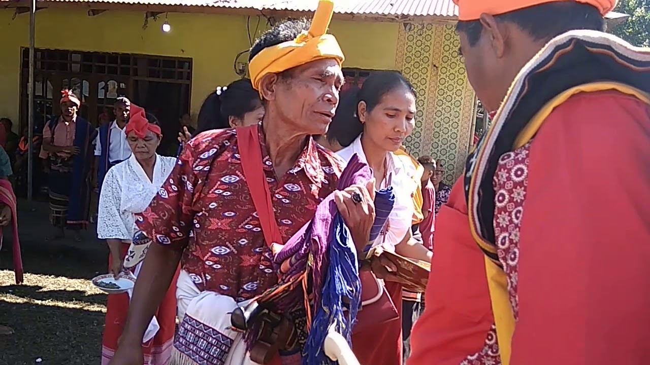 Wellcome Ceremonial Traditional Dance Southwest Sumba - YouTube