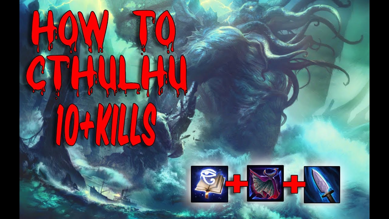 SMITE - HOW TO CTHULHU! SO MUCH DAMAGE (Smite season 8) - YouTube