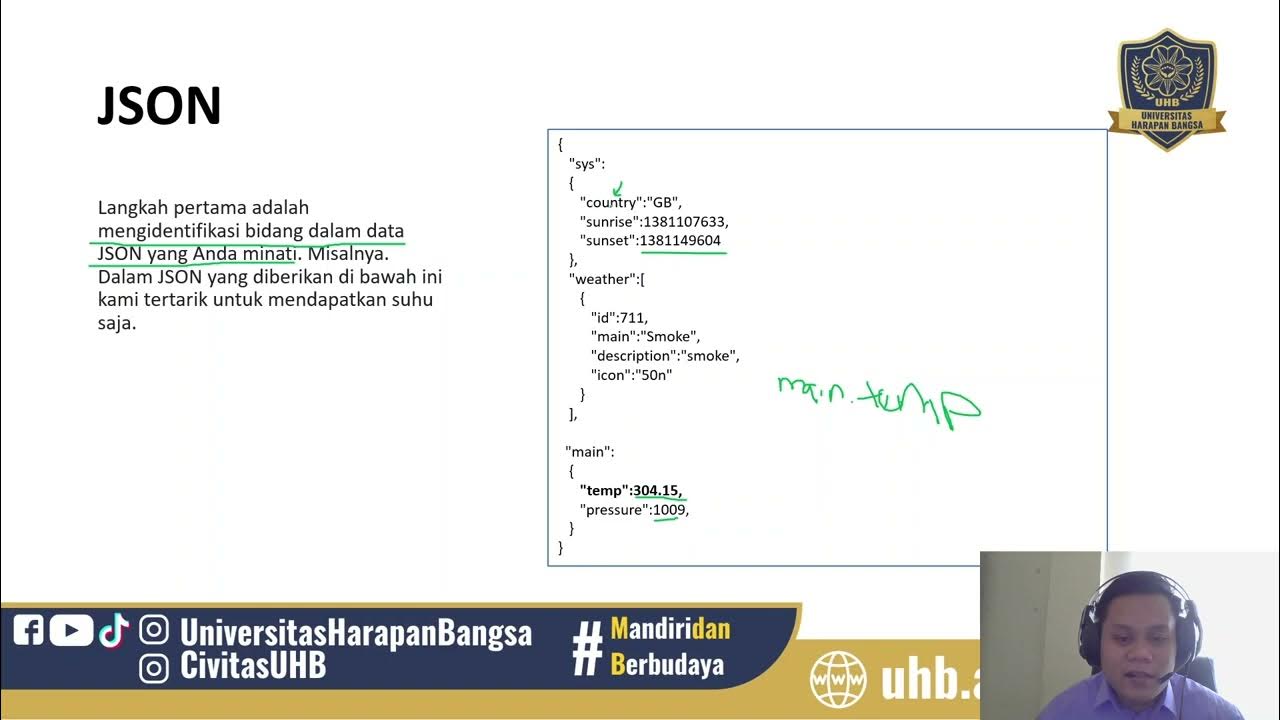 Pemrograman Mobile JSON Parser Android - YouTube