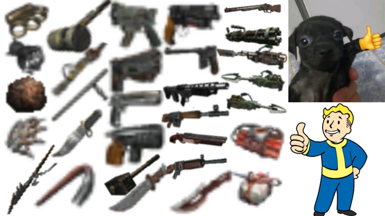 explicacion de todas las armas de fallout 1 (36) con sh1tpost 👻😎🗿🤑🐴 ...